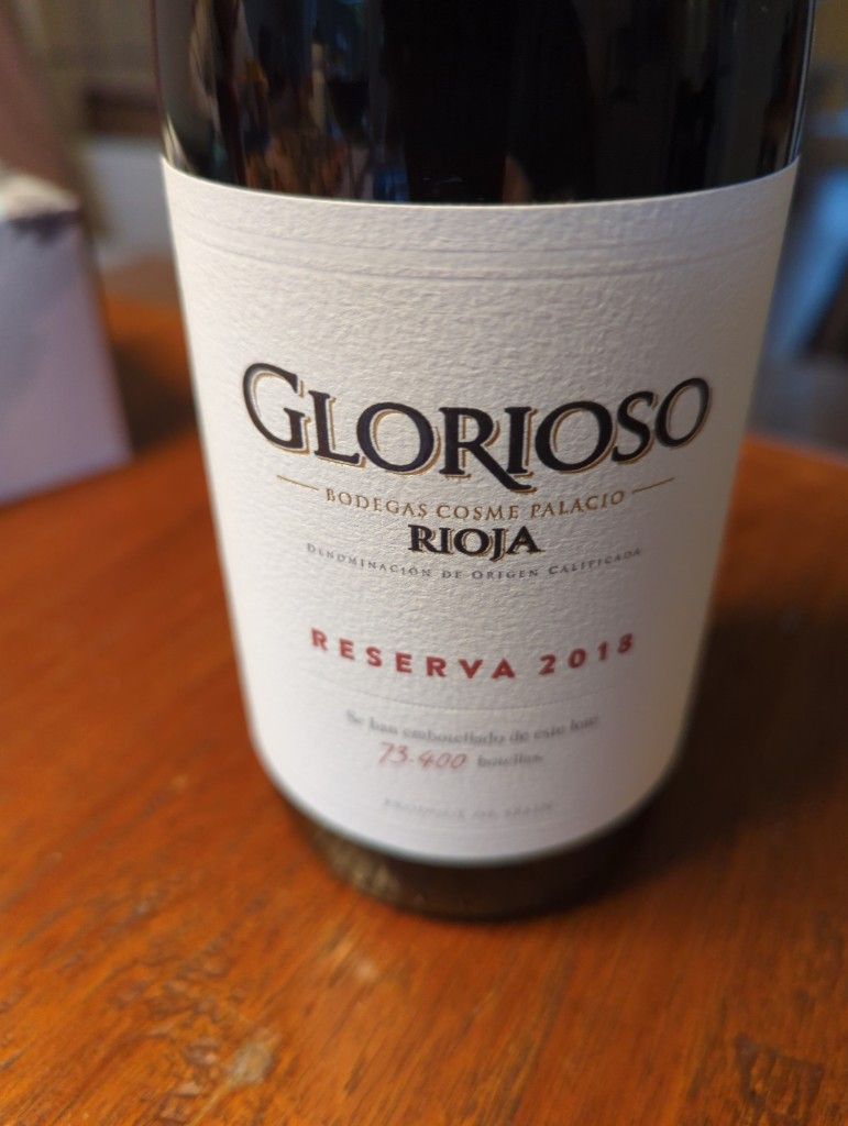2018 Bodegas Palacio Rioja Glorioso Reserva, Spain, La Rioja, Rioja ...
