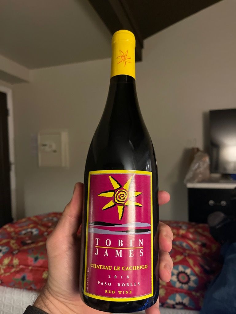 2018 Tobin James Château Le Cacheflo, USA, California, Central Coast, Paso Robles - CellarTracker