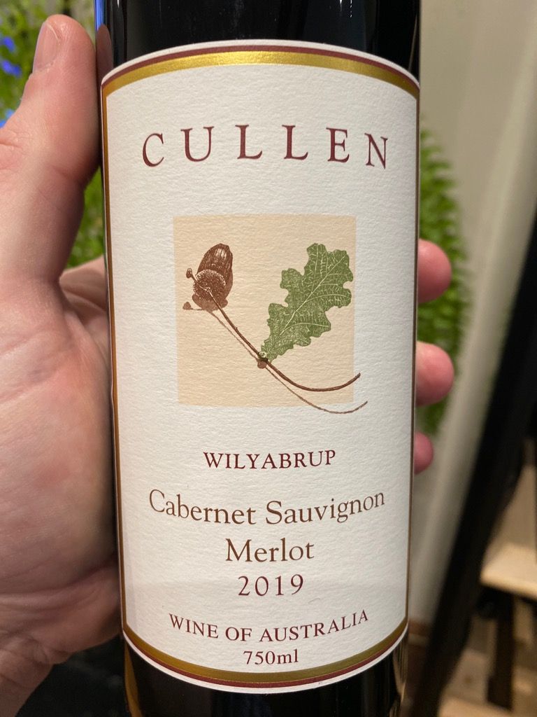2018 Cullen Wines Cabernet Sauvignon Merlot Wilyabrup, Australia ...