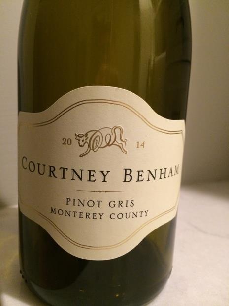 2013 Courtney Benham Pinot Gris, USA, California, Sonoma County ...