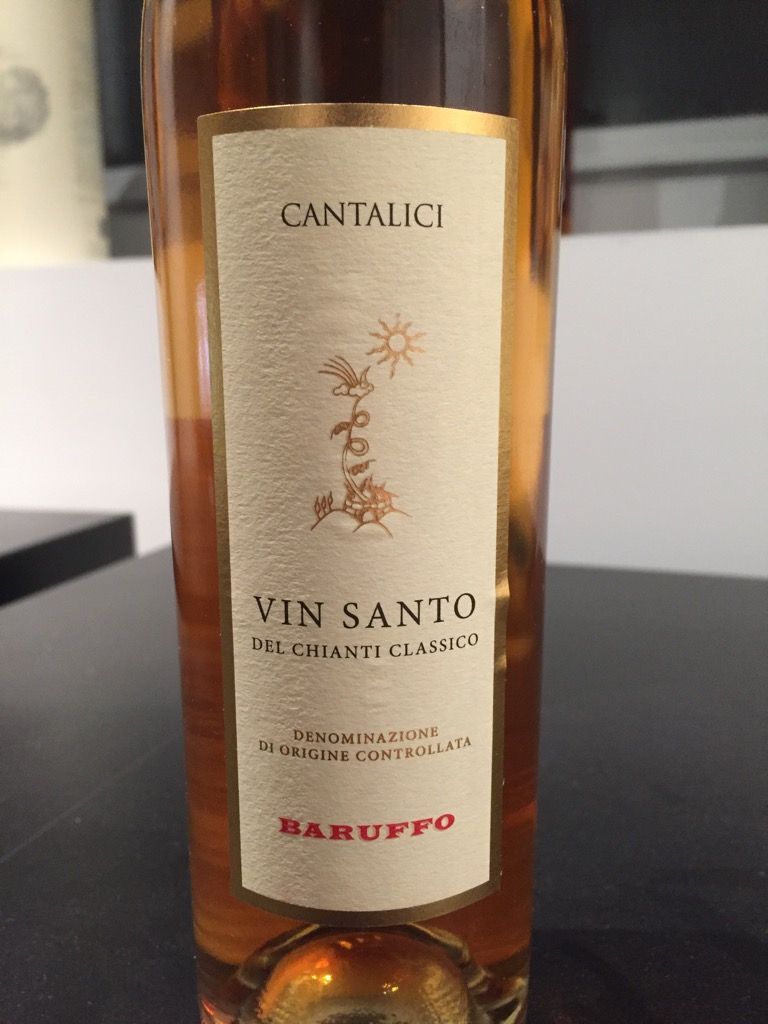 2012 Cantalici Vin Santo del Chianti Classico Baruffo, Italy, Tuscany ...