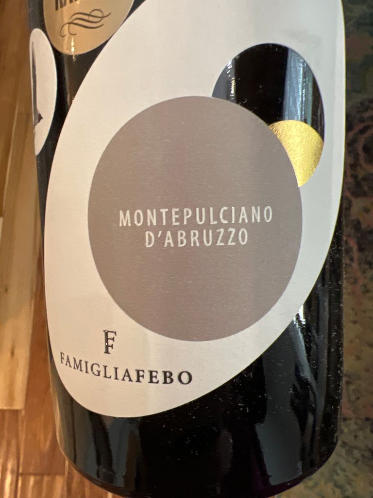 2019 Famiglia Febo Montepulciano d'Abruzzo, Italy, Abruzzi ...