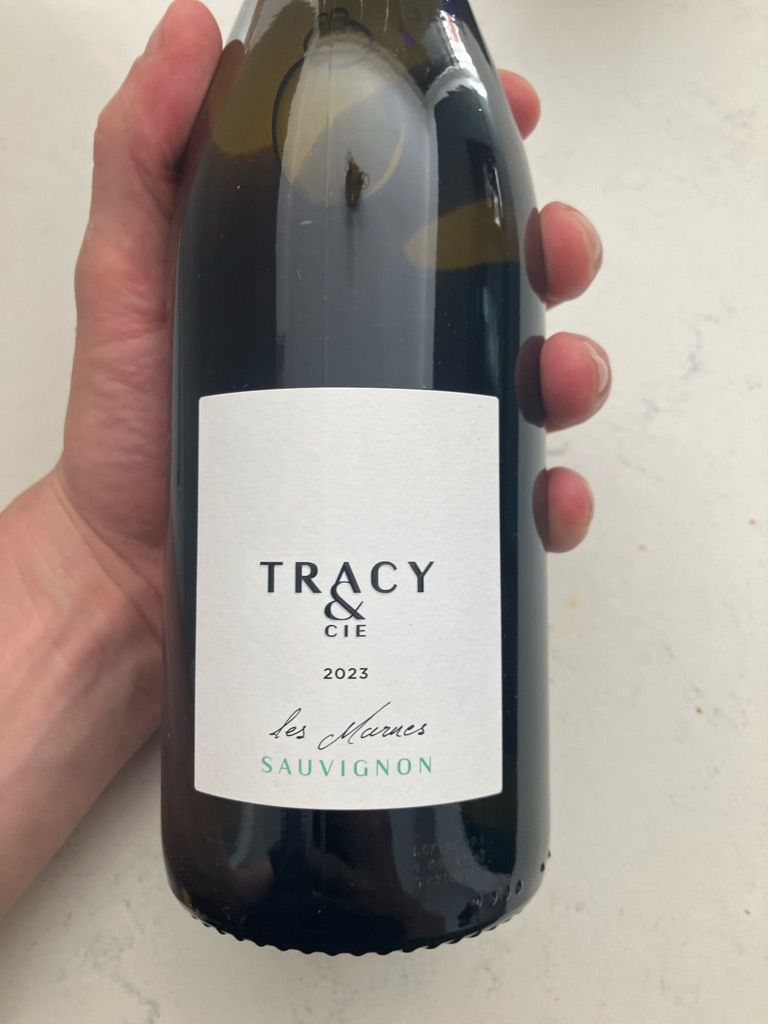 2023 Tracy & Cie Sauvignon Blanc Les Marnes, France, Loire Valley, Val ...