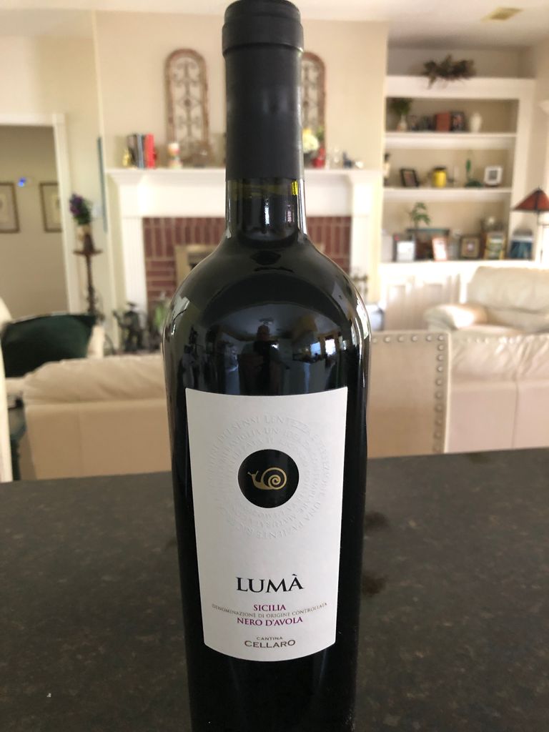 2017 Cantina Cellaro Nero d'Avola Sicilia Luma, Italy, Sicily, Sicilia ...