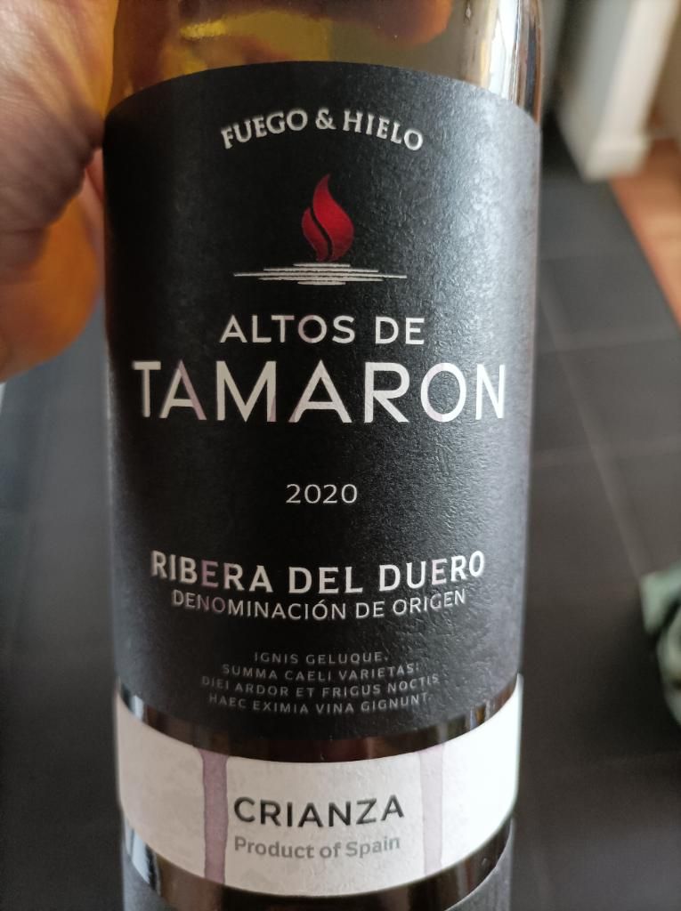 2020 Altos de Tamaron Ribera del Duero Crianza, Spain, Castilla y León ...