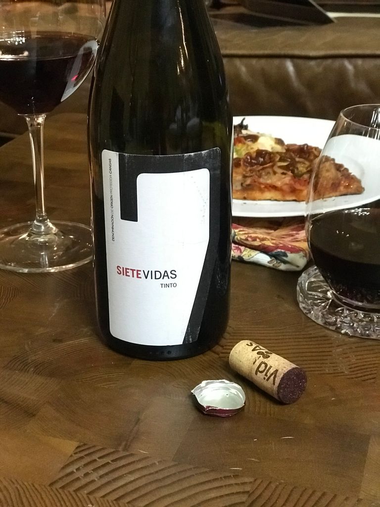 2016 Bodega Vidas Siete Vidas Tinto, Spain, Asturias, Vino de la Tierra ...