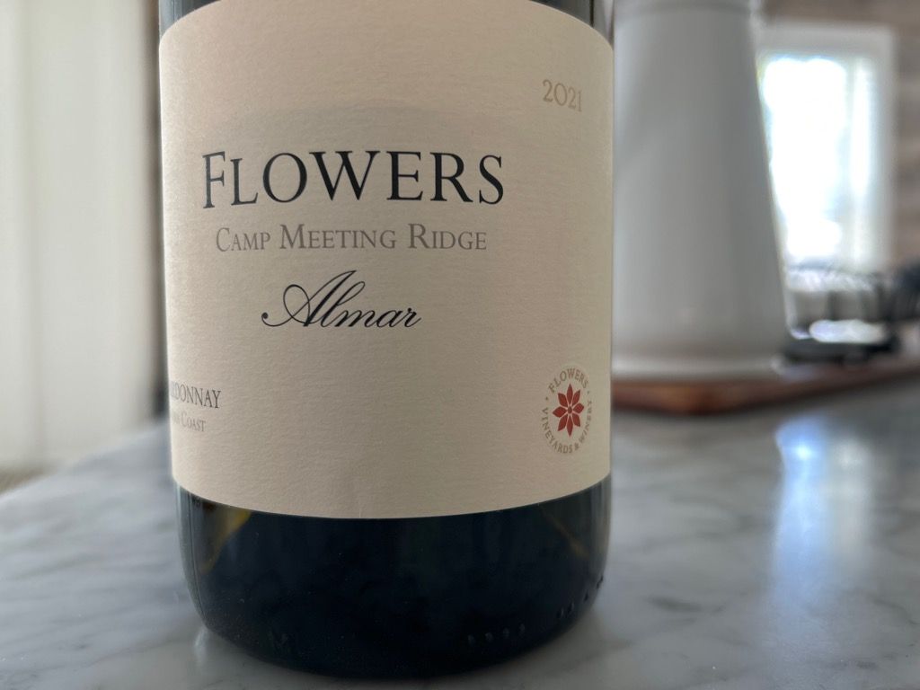 2021 Flowers Chardonnay Almar Camp Meeting Ridge, USA, California ...
