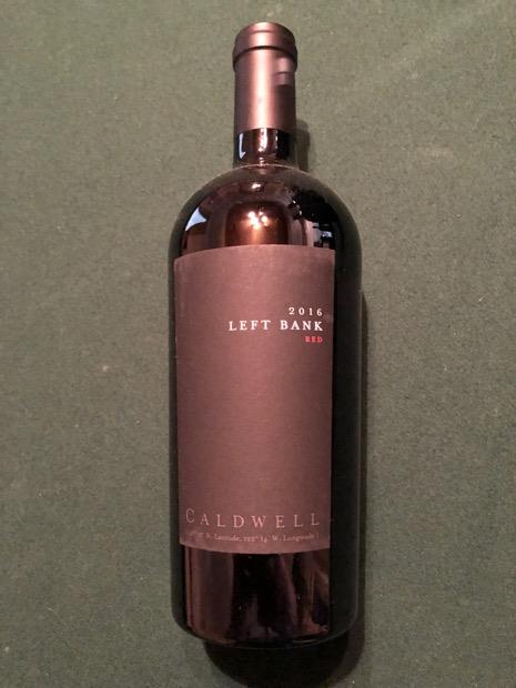 2016 Caldwell Left Bank Red Society of Smugglers, USA, California, Napa ...