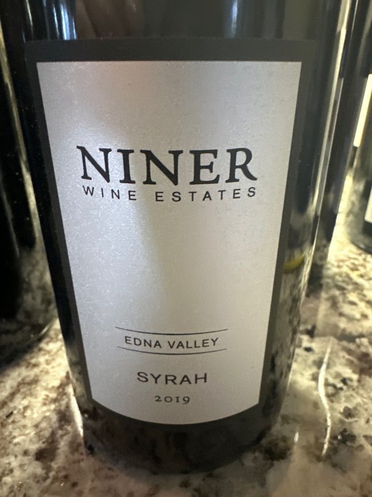 2019 Niner Wine Estates Syrah Reserve, USA, California, Central Coast ...