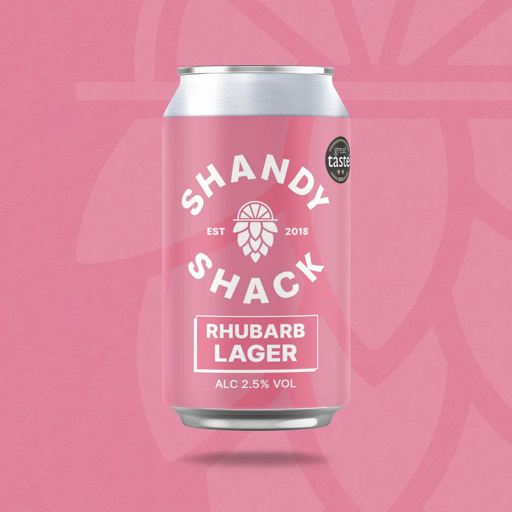 NV Shandy Shack Rhubarb Lager, United Kingdom, England, Oxfordshire ...
