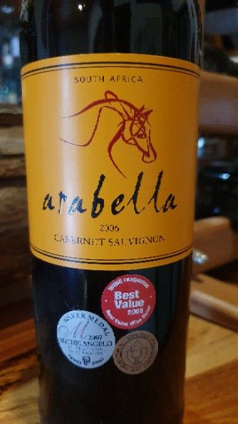 2006 Arabella Cabernet Sauvignon, South Africa, Western Cape ...