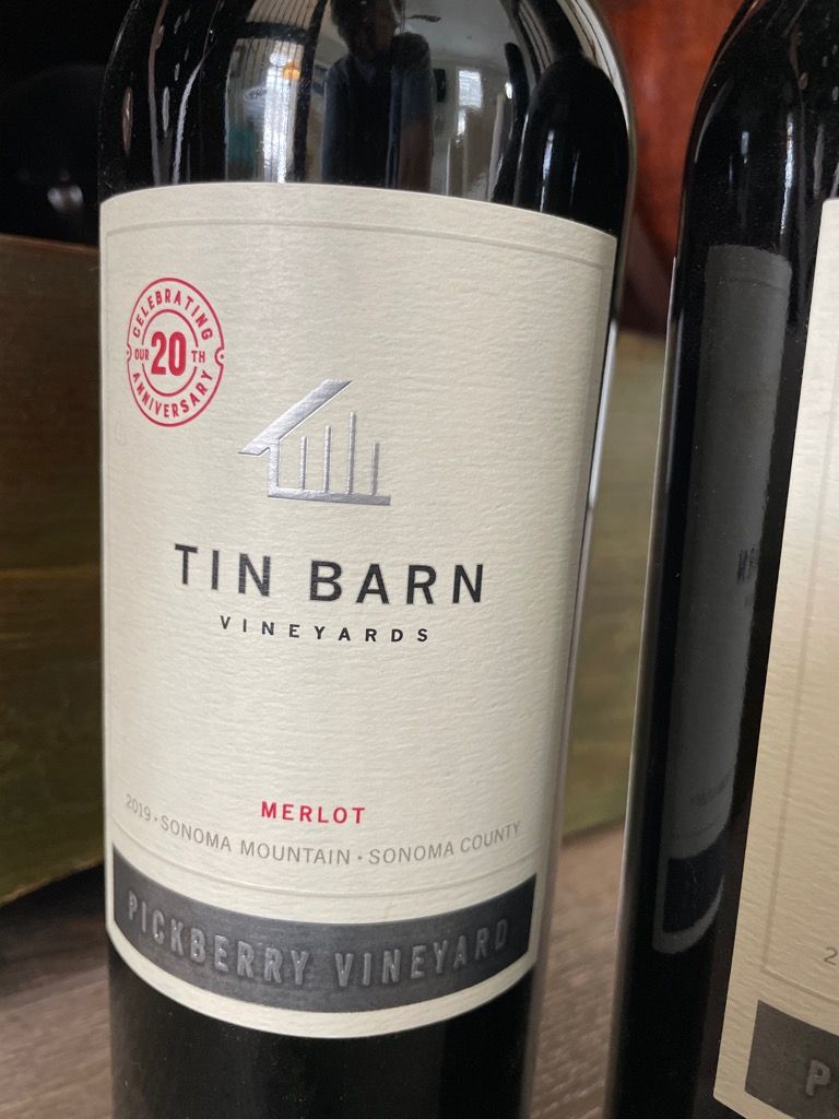 2021 Tin Barn Vineyards Merlot Pickberry, USA, California, Sonoma ...