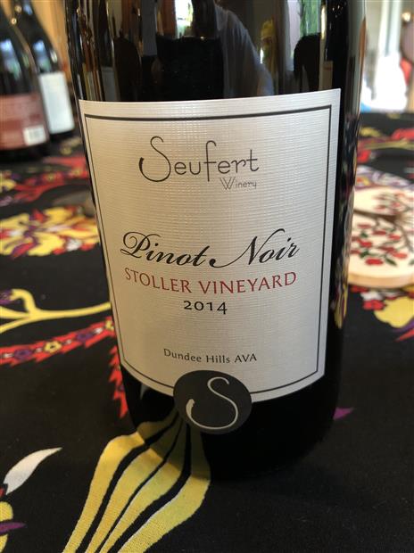 2014 Seufert Winery Pinot Noir Stoller, USA, Oregon, Willamette Valley ...