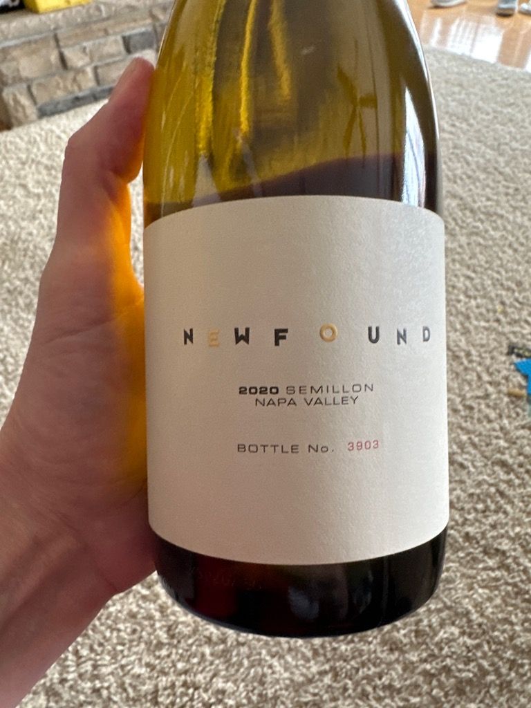2020 Newfound Wines Sémillon, USA, California, Napa Valley - CellarTracker