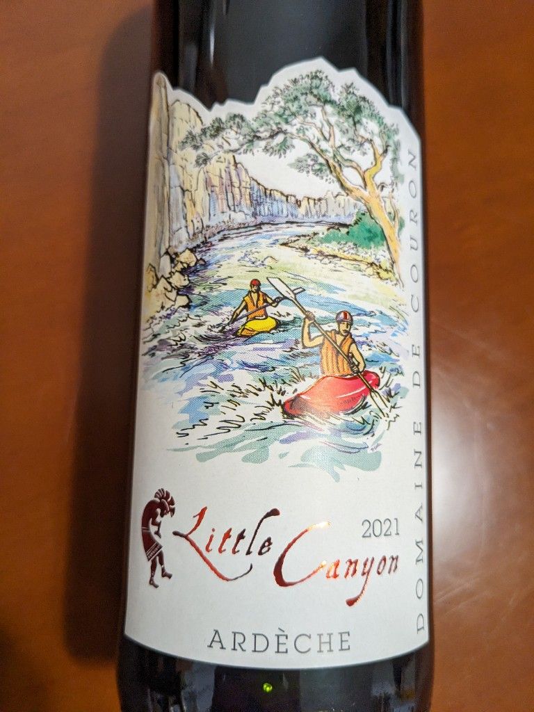 2021 Domaine de Couron Côtes du Rhône Little Canyon, France, Rhône ...