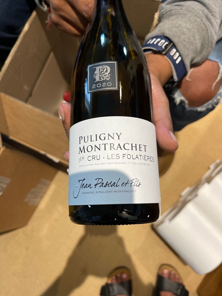 2020 Domaine Jean Pascal et Fils Puligny-Montrachet 1er Cru Les ...