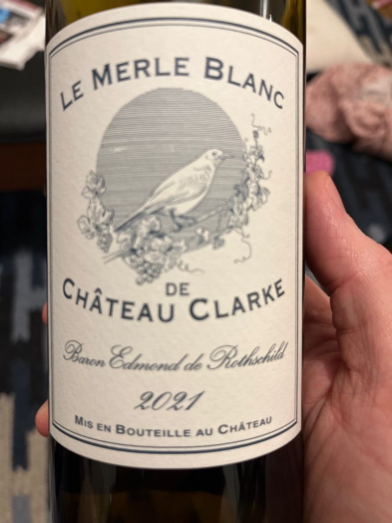 2021 Château Clarke Le Merle Blanc, France, Bordeaux - CellarTracker