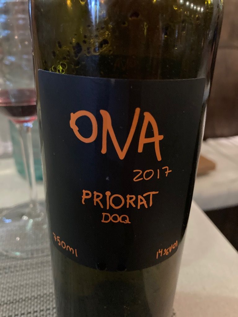 2019 Blai Ferré i Just Priorat Ona Mas del Billo, Spain, Catalunya ...