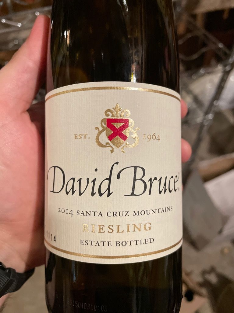 2015 David Bruce Riesling, USA, California, Santa Cruz Mountains ...