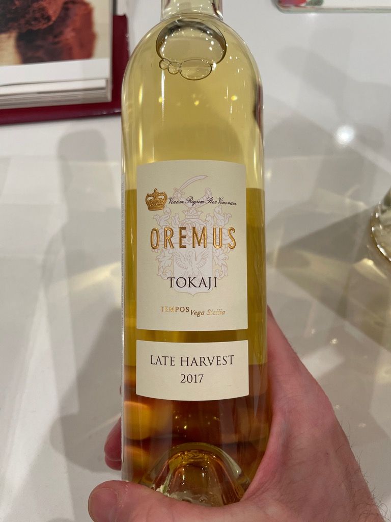 2017 Oremus Late Harvest Késöi Szüret Tokaji Cuvée, Hungary, Tokaji ...