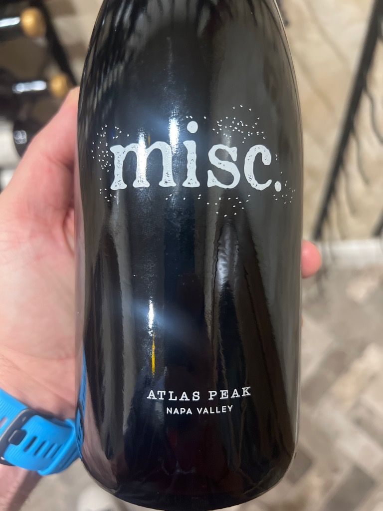 2020 Misc. Wines Pinot Noir Atlas Peak, USA, California, Napa Valley ...
