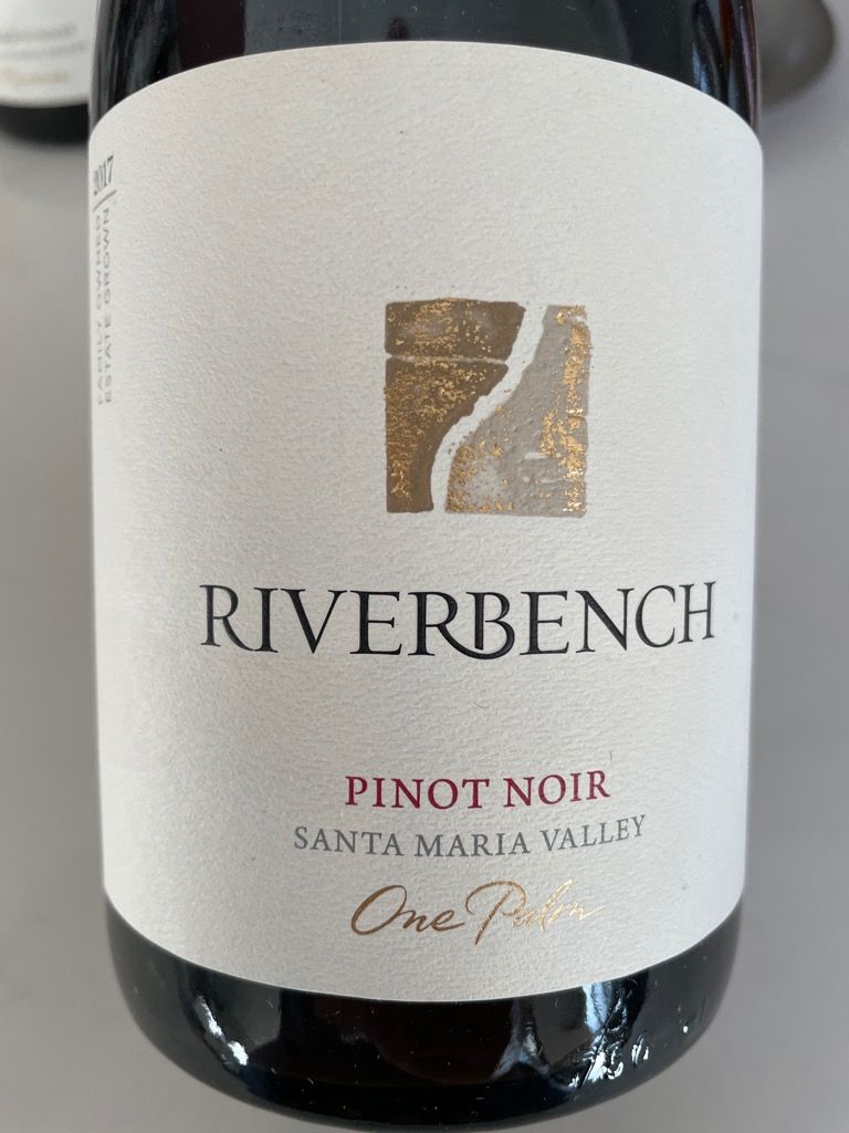 2017 Riverbench Vineyard & Winery Pinot Noir One Palm, USA, California ...