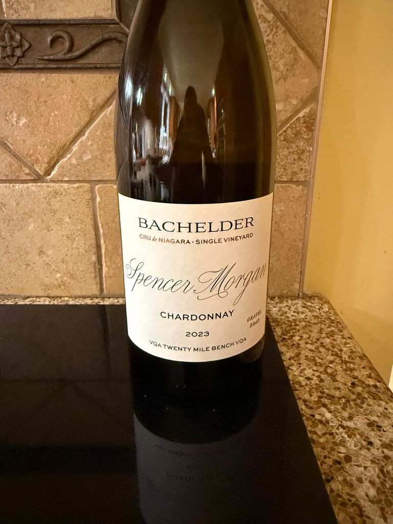 2023 Bachelder Chardonnay Spencer Morgan Chardonnay Gravel Road, VQA ...