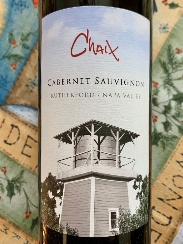 2017 Chaix Wines Cabernet Sauvignon vintner's cuvee, USA, California ...
