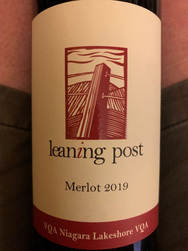 2019 Leaning Post Wines Merlot, Canada, Ontario, Niagara Peninsula ...