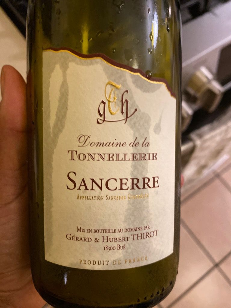 2018 Gerard & Hubert Thirot Sancerre Domaine de la Tonnellerie, France ...