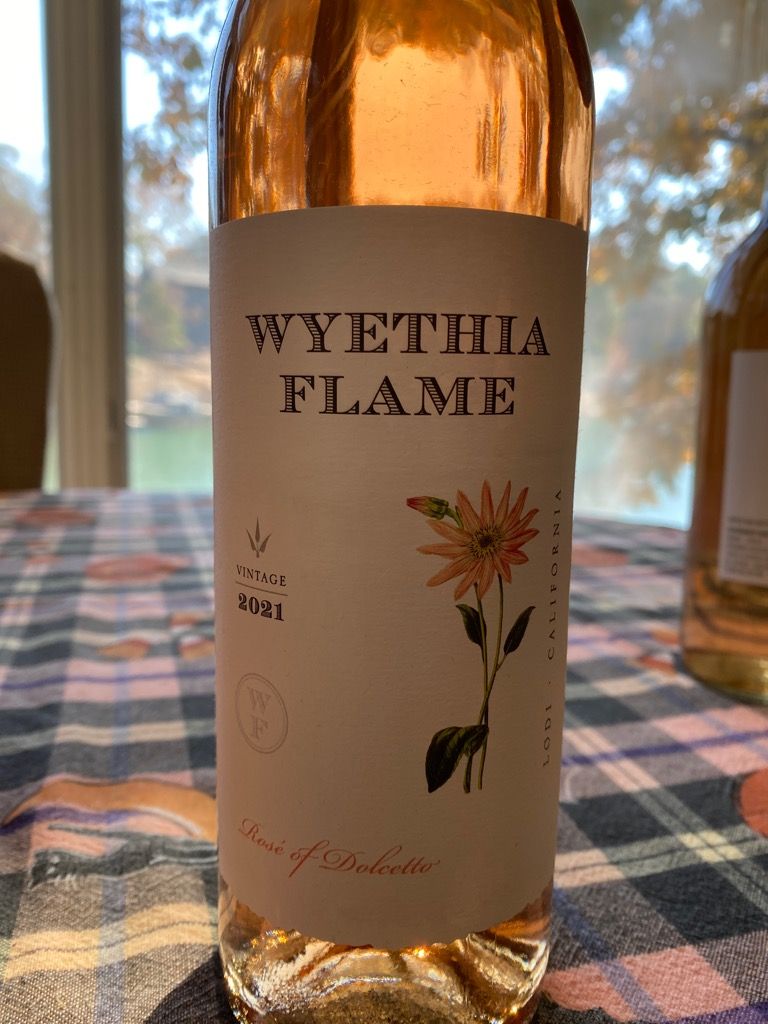2021 Wyethia Flame Rosé of Dolcetto, USA, California, Central Valley ...