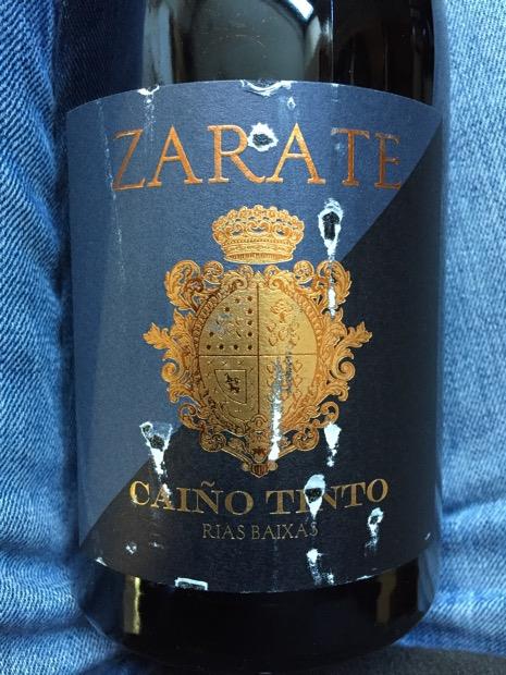 2016 Zarate Rías Baixas Caiño Tinto, Spain, Galicia, Rías Baixas ...