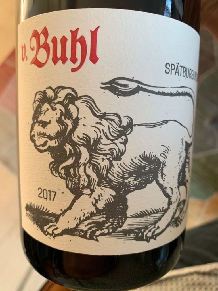 2017 Reichsrat Von Buhl Spätburgunder trocken, Germany, Pfalz - CellarTracker
