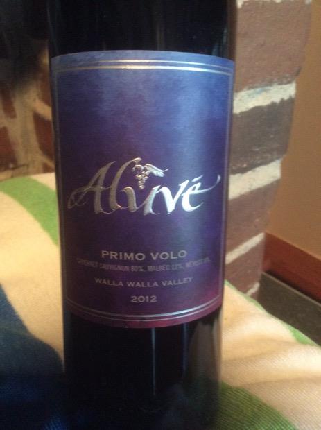 2012 Aluvé Primo Volo, USA, Washington, Columbia Valley, Walla Walla ...