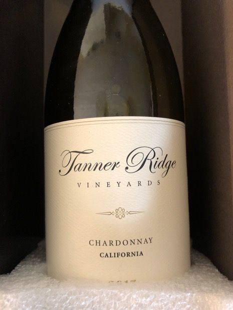 2015 Tanner Ridge Chardonnay, USA, California - CellarTracker