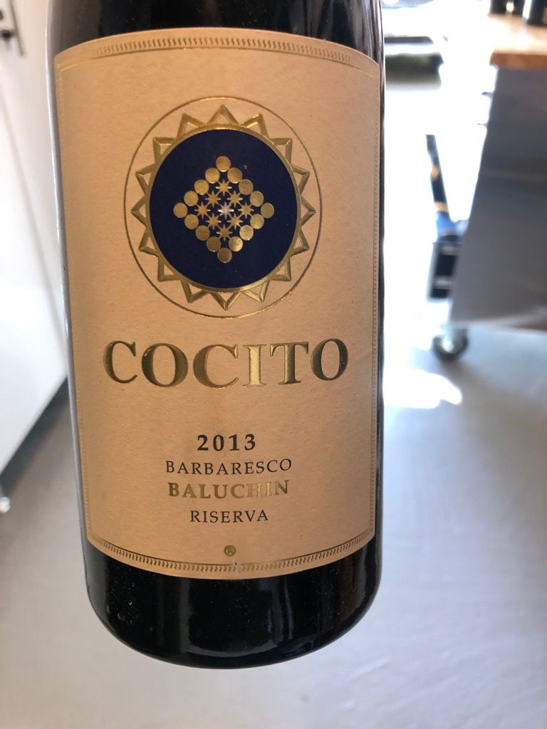 2013 Cocito Barbaresco Baluchin Riserva, Italy, Piedmont, Langhe ...