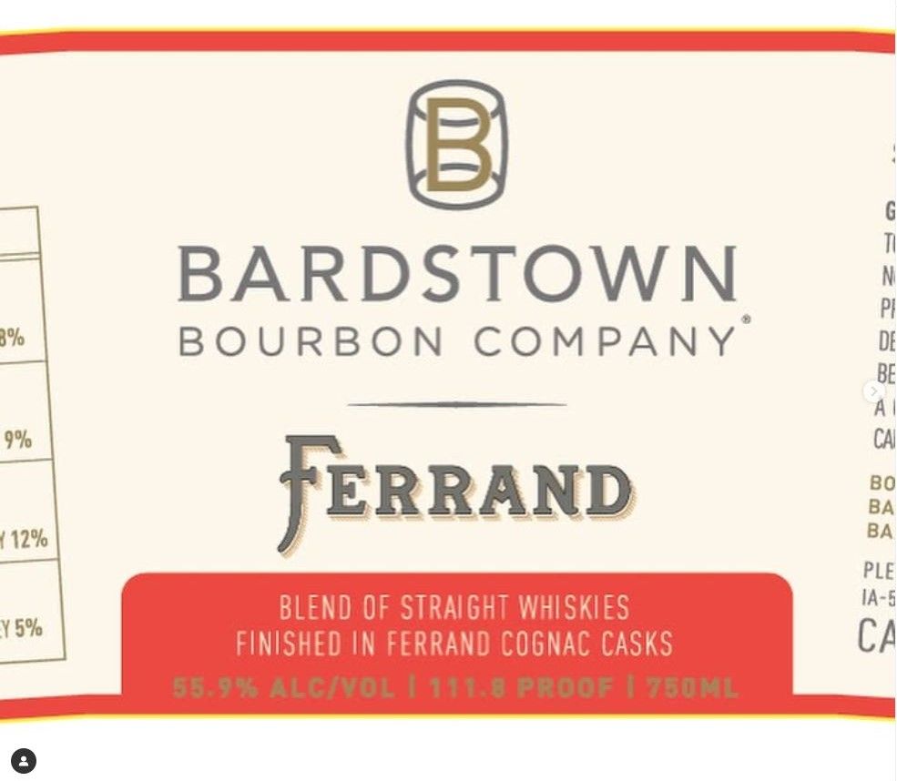2025 Bardstown Bourbon Company Collaborative Series Maison Ferrand ...