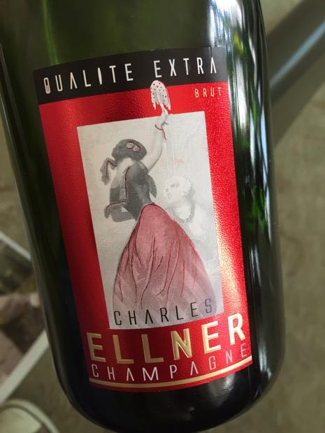 NV Charles Ellner Champagne Qualité Extra Brut, France, Champagne ...