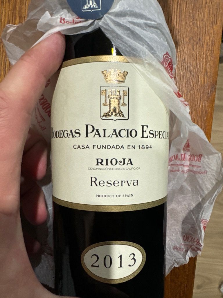 2013 Bodegas Palacio Rioja Reserva Especial, Spain, La Rioja, Rioja ...
