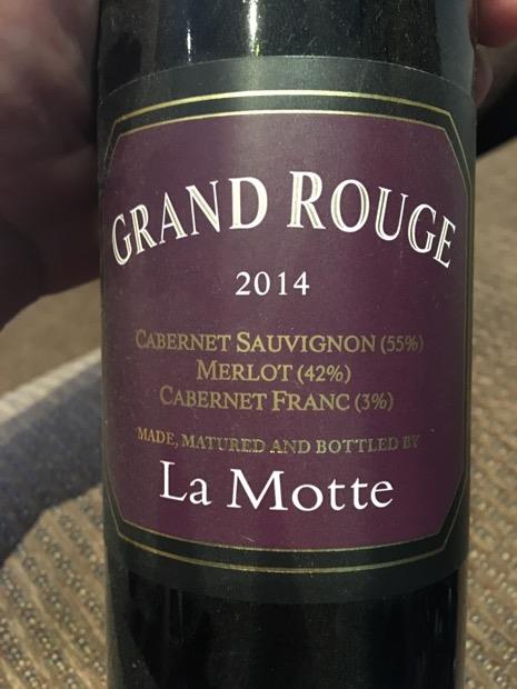2015 La Motte Grand Rouge, South Africa - CellarTracker