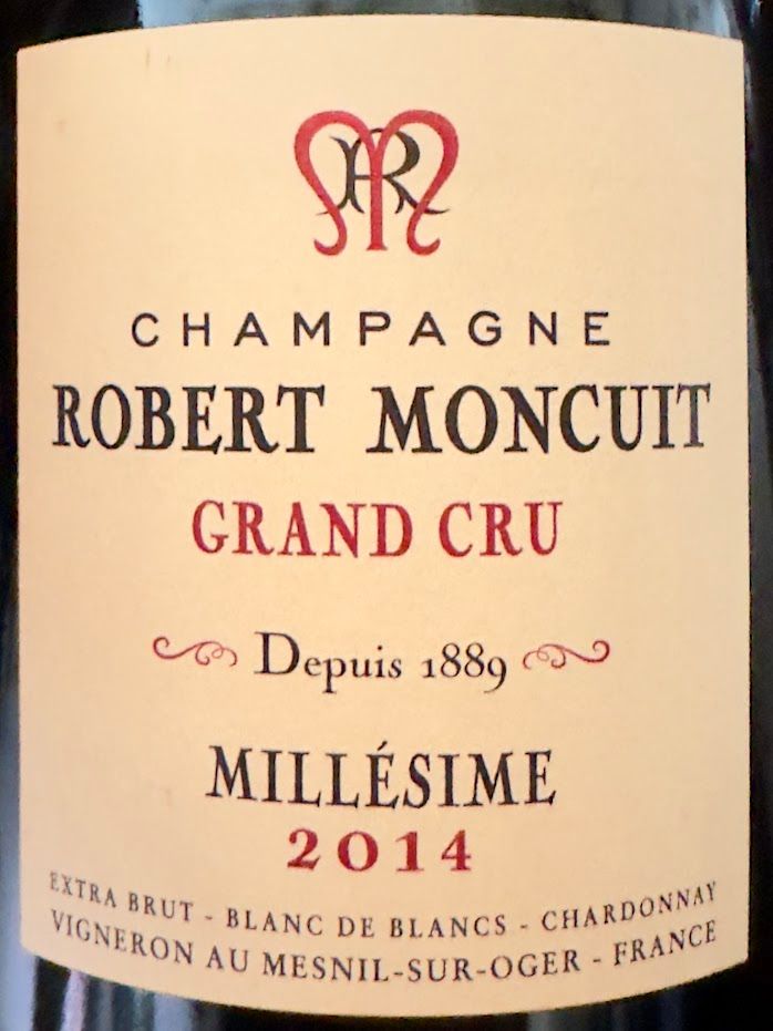 2015 Robert Moncuit Champagne Grand Cru Millésimé Blanc de Blancs Extra ...