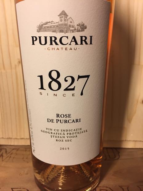 2015 Purcari 1827 Rosé de Purcari, Moldova, Ștefan Vodă Region ...