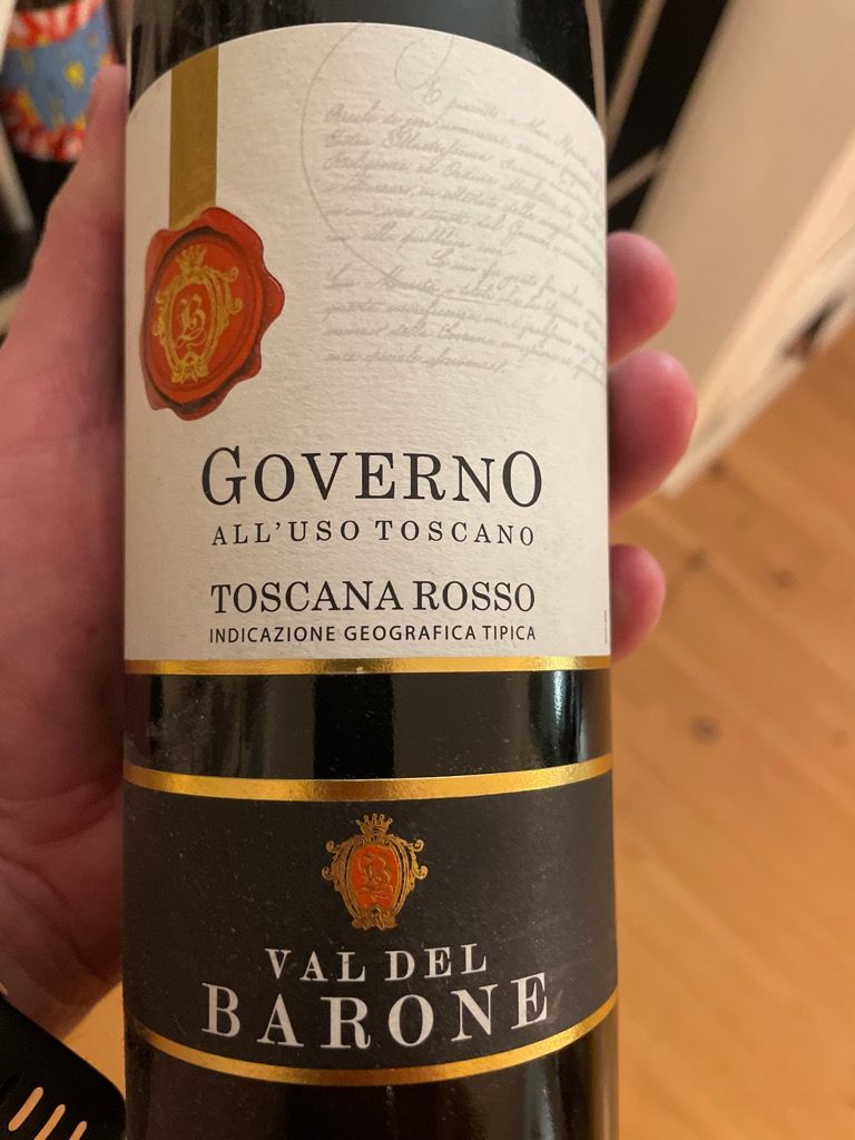 2020 Val del Barone Governo all'uso Toscano, Italy, Tuscany, Toscana IGT - CellarTracker