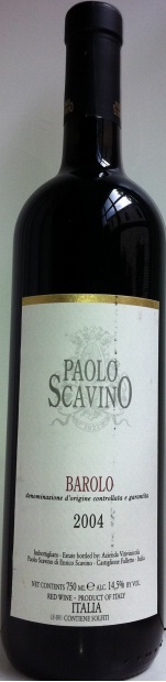 2004 Paolo Scavino Barolo, Italy, Piedmont, Langhe, Barolo - CellarTracker