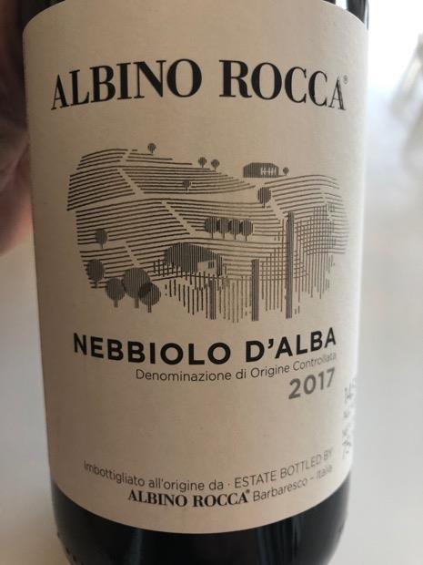 2017 Albino Rocca Nebbiolo d'Alba, Italy, Piedmont, Alba, Nebbiolo d ...