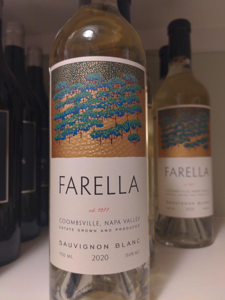 2021 Farella Vineyards Sauvignon Blanc, USA, California, Napa Valley ...