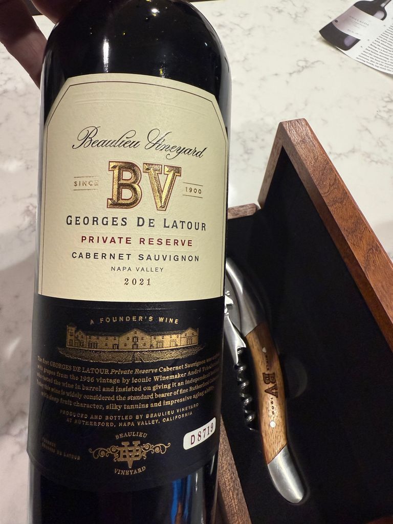 2021 Beaulieu Vineyard Cabernet Sauvignon Georges de Latour Private ...