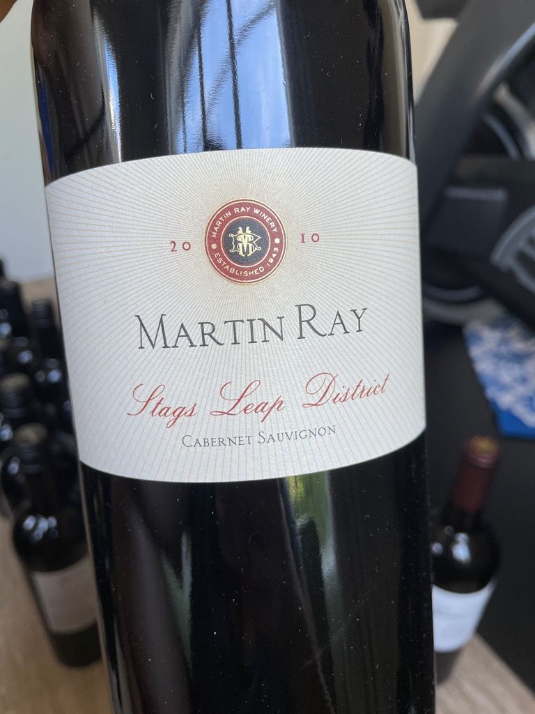 2010 Martin Ray Cabernet Sauvignon Stags Leap District, USA, California ...