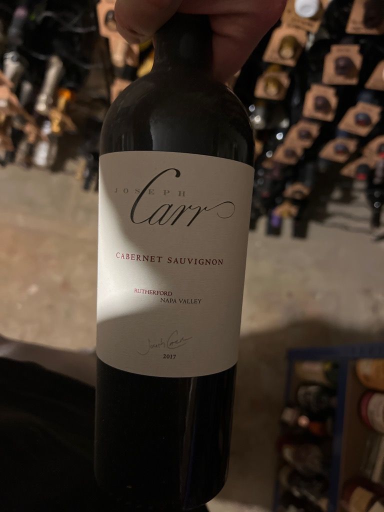 2016 Joseph Carr Cabernet Sauvignon Rutherford, USA, California, Napa ...