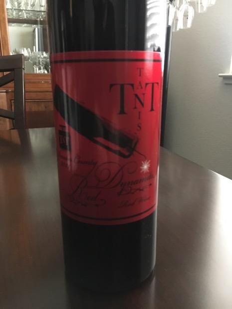 2011 Tanis Vineyards TNT Dynamite Red, USA, California, Sierra ...